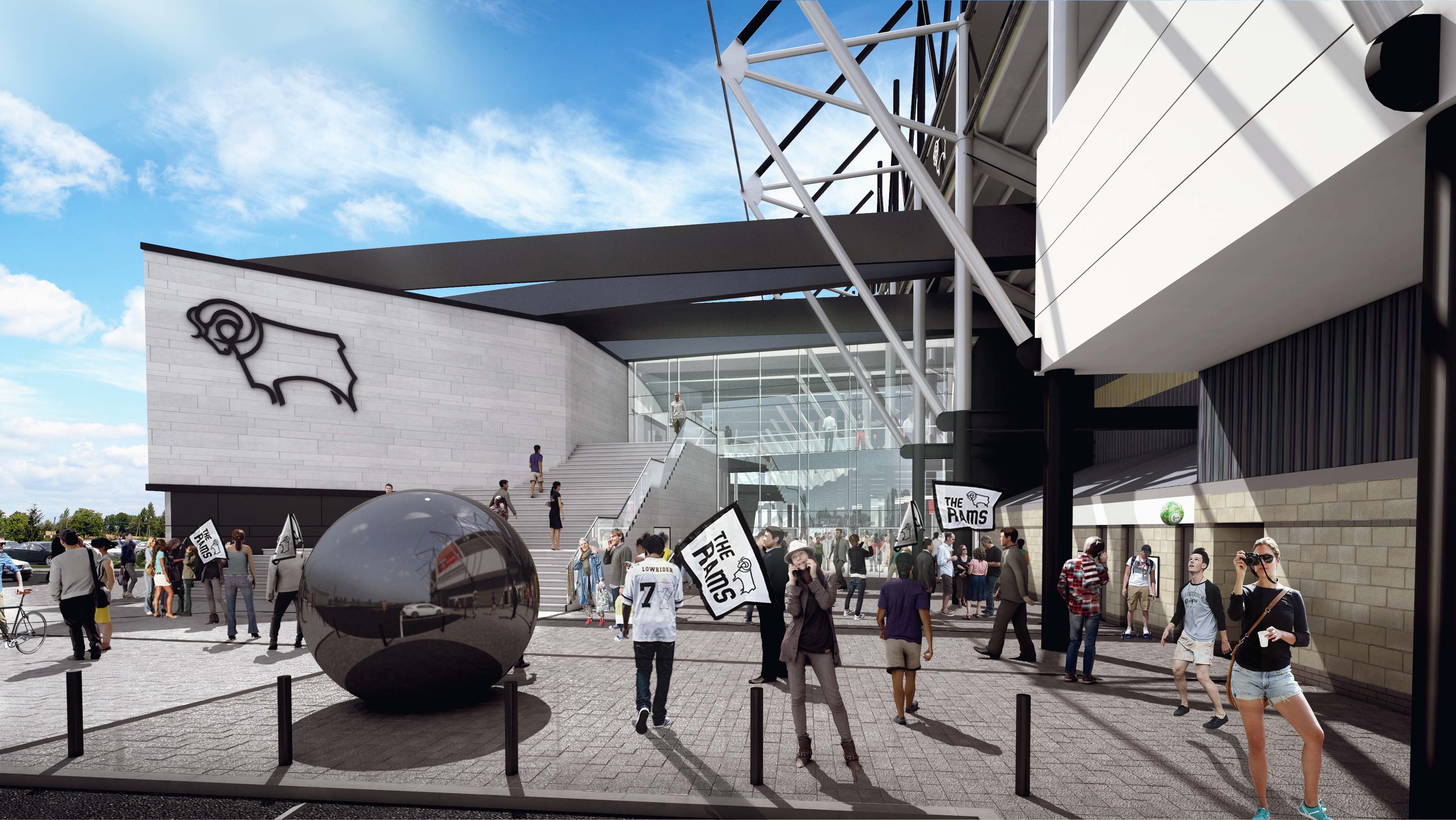 DCFC East Stand Extension- Matthew Montague Architects | Derby, UK