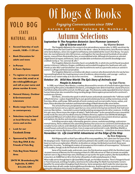 Volo Bog State Natural Area | Friends of Volo Bog | Ingleside