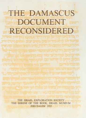 THE DAMASCUS DOCUMENT RECONSIDERED | IES