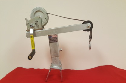 Heavy Duty Angled Winch Stand with 1400lbs Winch and Strap | Die-Matic ...