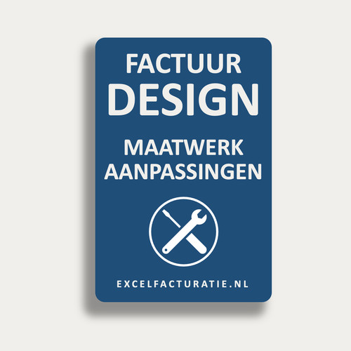 Factuur Design Maatwerk Aanpassingen - per 15 minuten (op aanvraag ...