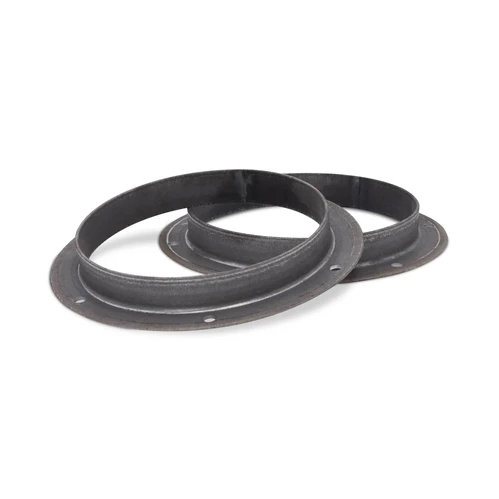 8-inch Steel Flange Rings (pair) | Ecogate, Inc.