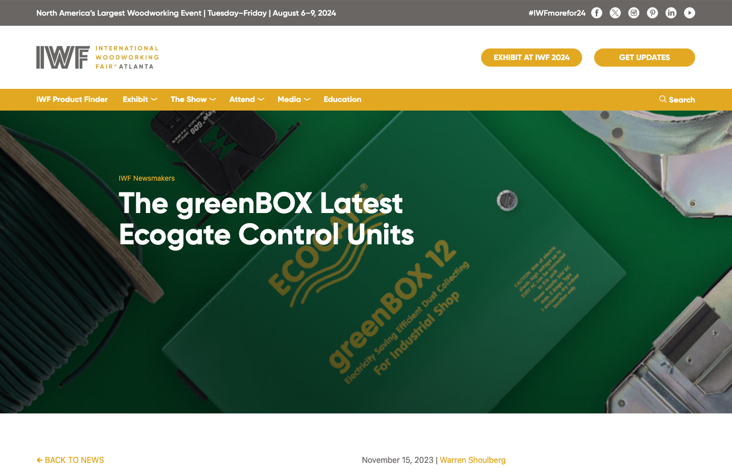 Ecogate News | Ecogate, Inc.