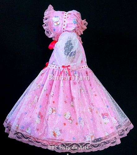 C66 Adult Sissy Hello Kitty Tea Dress Pk Bbtsissycloset