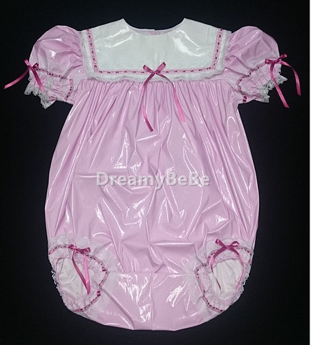 ADULT BABYPVC ROMPER ( OPEN CROTCH ) | dreamyncreamyab