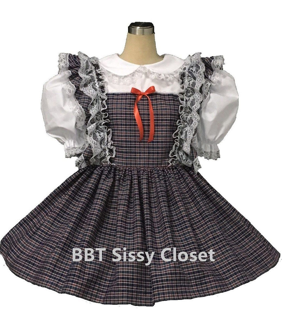 BBT Sissy Closet de Arts adult sissy dress
