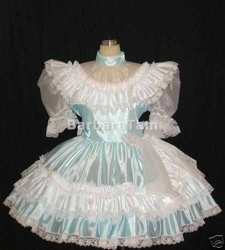 #B06 ADULT SISSY RUFFLES SQUARE DANCE DRESS | bbtsissycloset