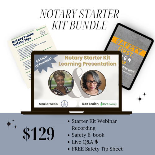 Notary Starter Kit Bundle | EVS Notary