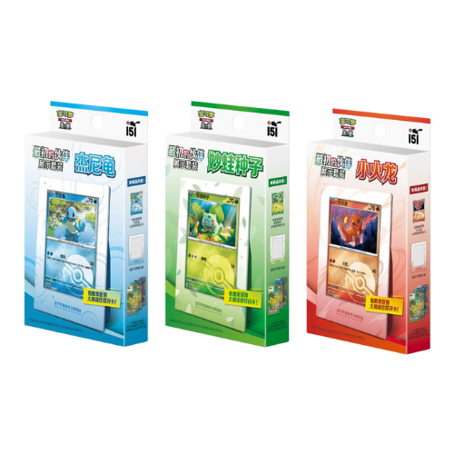 151 Starter Display Set (Sealed) | S-Chinese | Pokedork