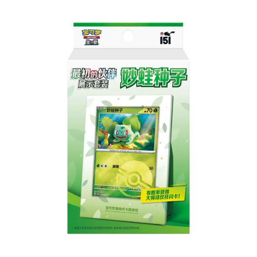 151 Starter Display Box Bulbasaur (Sealed) | S-Chinese | Pokedork