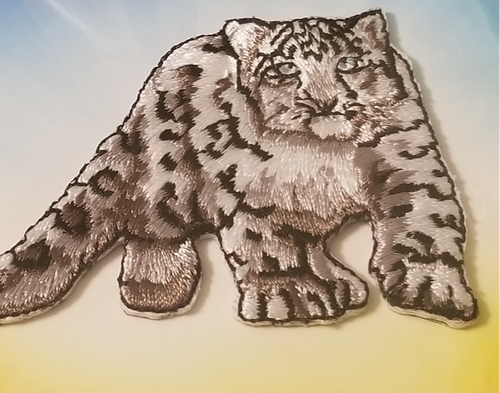Embroidered Snow Leopard Patch | Snow Leopard Conservancy