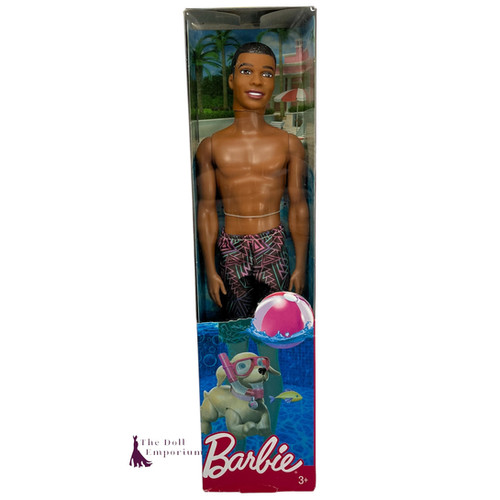 Barbie (2017) - Beach 'Water Play' Steven Doll, New #DWK07 | The Doll ...