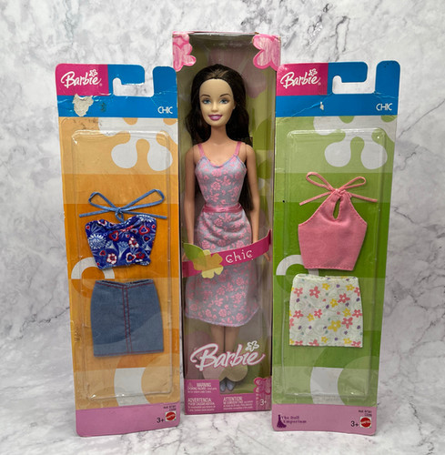 Barbie 2004 - Chic Brunette Doll With Fashions, New In Box #G8512 | The ...