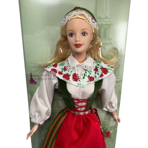 Barbie (2000) - Dolls of The World - Swedish Barbie, New #24672 | The ...