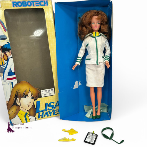 Matchbox (1985) - Robotech - Lisa Hayes Doll With Accessories and Box ...