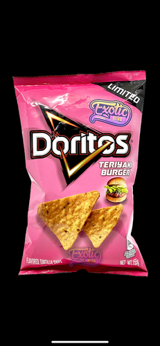 Doritos Teriyaki Chips burger | Blue Popa