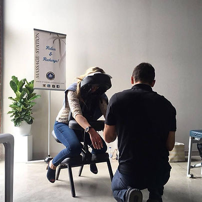 Onsite Chair Massages at Work & Events | Office Massage