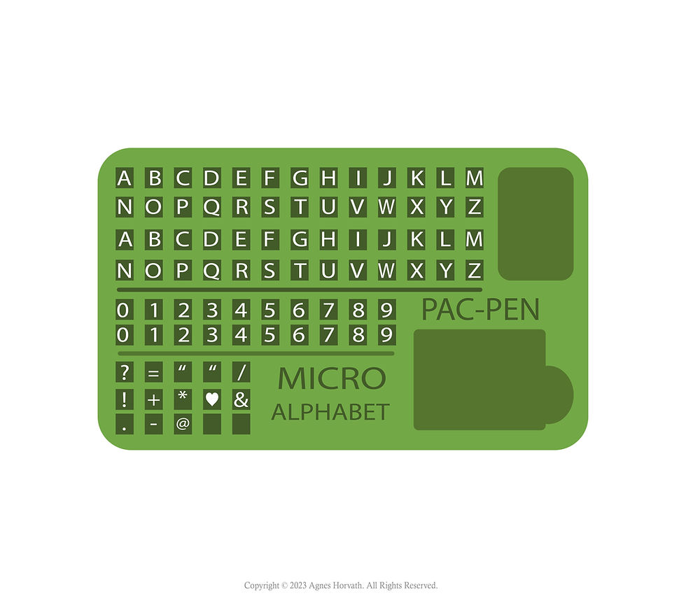 Micro Alphabet Stamps: The Smallest and Most Precise on the Market