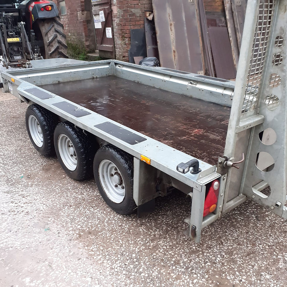 Used Plant Trailers | hfb-trailers-leek