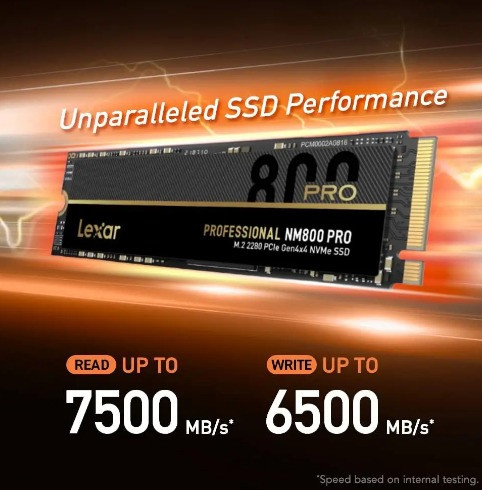 Lexar NM800 Pro SSD | Merlin Computer Solutions