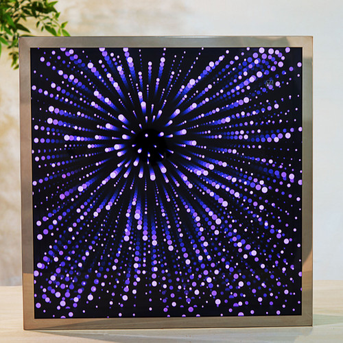 Custom Infinity Mirror Light Box Led Glass Mirror Wall Cabinet Sign ...