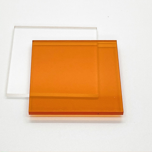 1/8" Transparent Orange Acrylic | Cerulean Tides