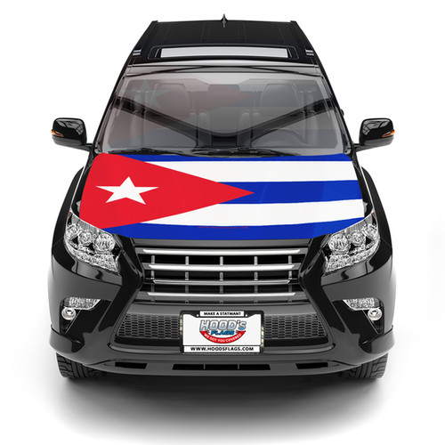 Cuba Flag Hood Cover | HOOD's Flags