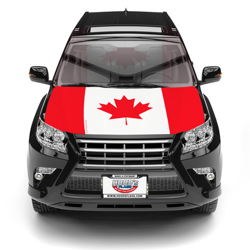 Canada Flag Hood Cover | HOOD's Flags