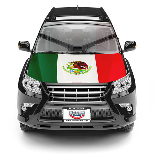 Mexico Flag Hood Cover | HOOD's Flags