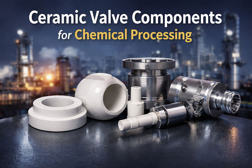 Ceramic Valve Components for Chemical Processing