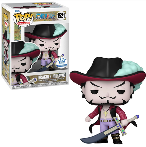 Funko Pop! One Piece: Dracule Mihawk #1521 Funko Exclusive | FunPop ...