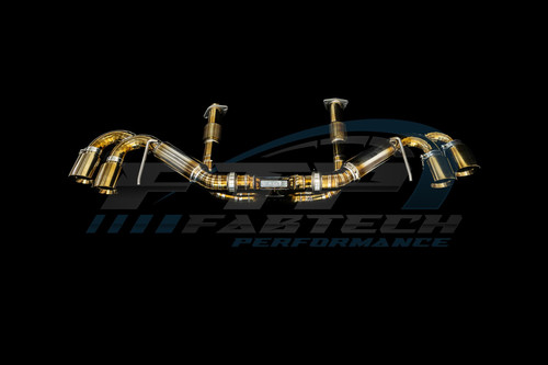 Fabtech 2020+ Corvette C8 Titanium Exhaust Go | FABTECH-PERFORMANCE