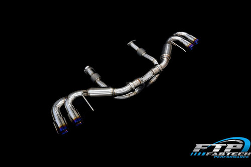 FABTECH C8 PERFORMANCE EXHAUST POLISHED STAINLESS STEEL | FABTECH ...