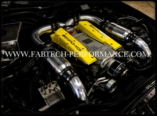 FTP W-211 E Class Complete Aluminum Intake System | FABTECH-PERFORMANCE