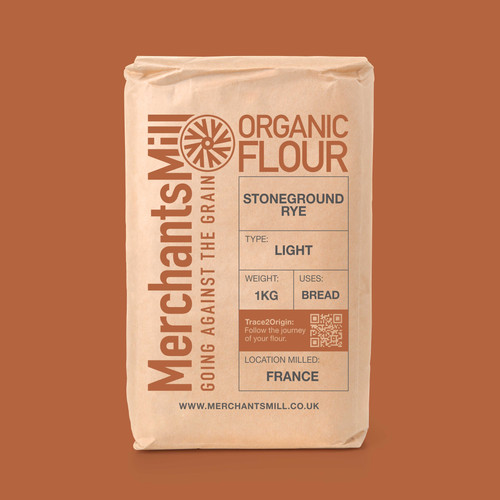 Organic Stoneground French Light Rye Flour | Merchants Mill