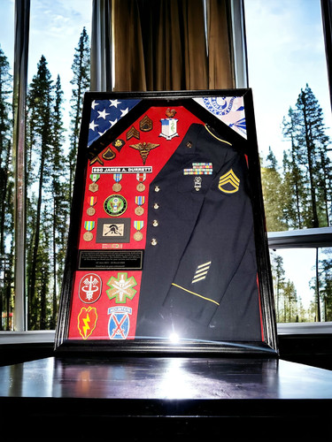 Uniform Shadow box fully wooden customized and personalized. | TRIGON ...