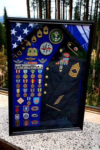 Fully Custom Uniform Shadow Box| Wood | Full color | Custom Design ...