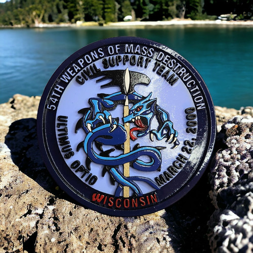 Military Unit Plaques | Fully Custom 3D Style | Wood Engraved