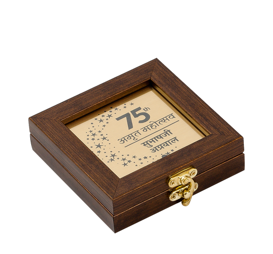 Gold Gini Box | giftboxbazaar