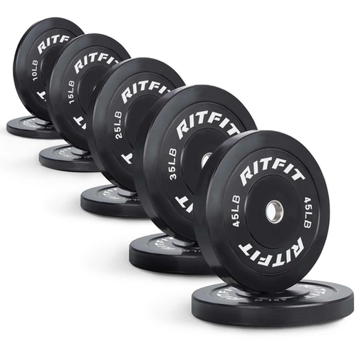 RitFit 260lbs set of bumper plates | Conspec Limited Berm
