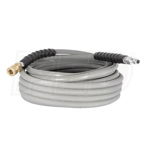 BE 85.238.155 50ft x 3/8in 4000 PSI Gray Non-Marking High Pressure Hose ...