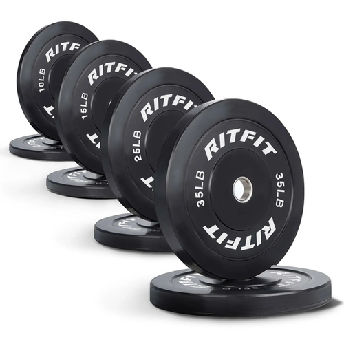 RitFit 170lbs set of bumper plates | Conspec Limited Berm