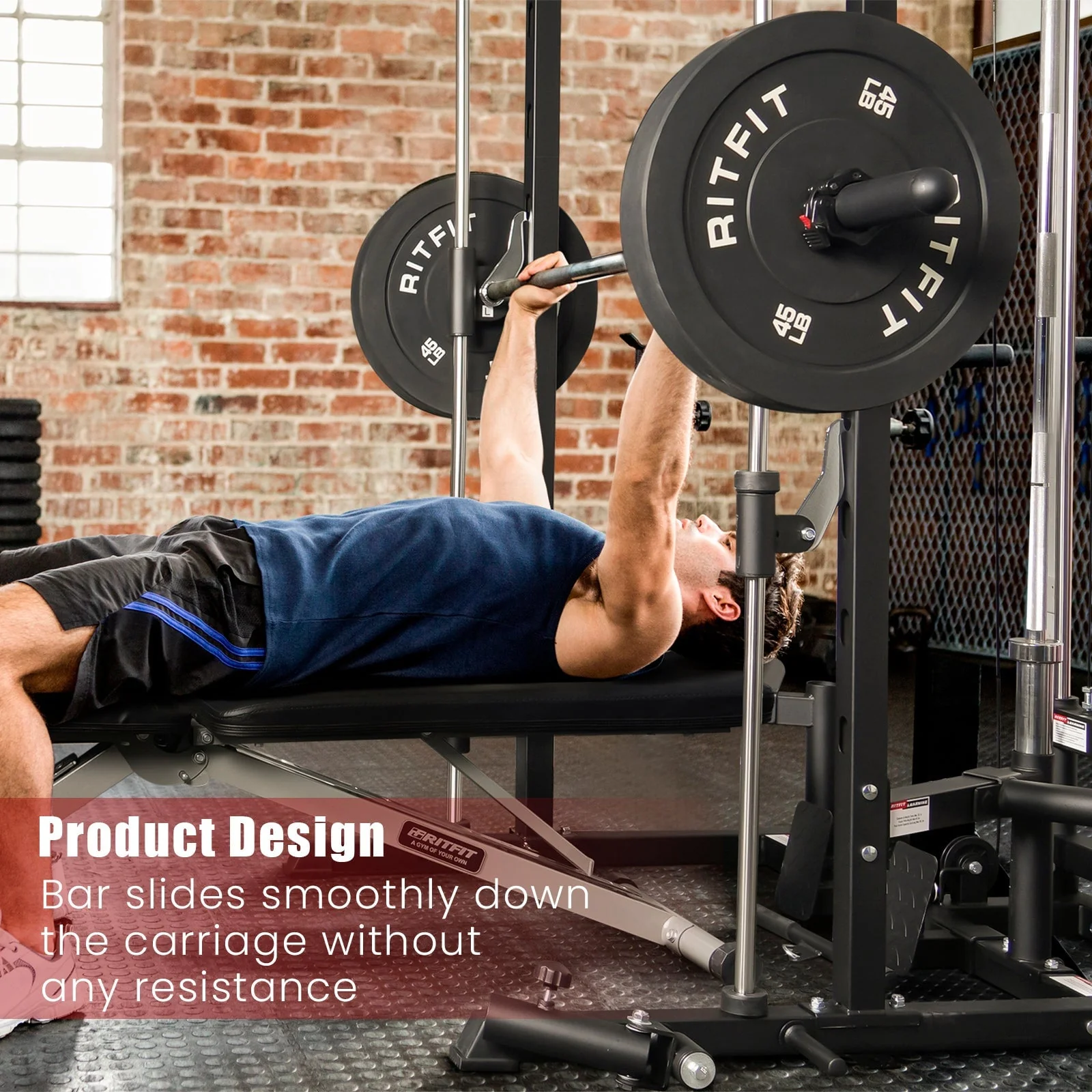 Ritfit PSR05 Multifunctional Smith Machine | Conspec Limited Berm