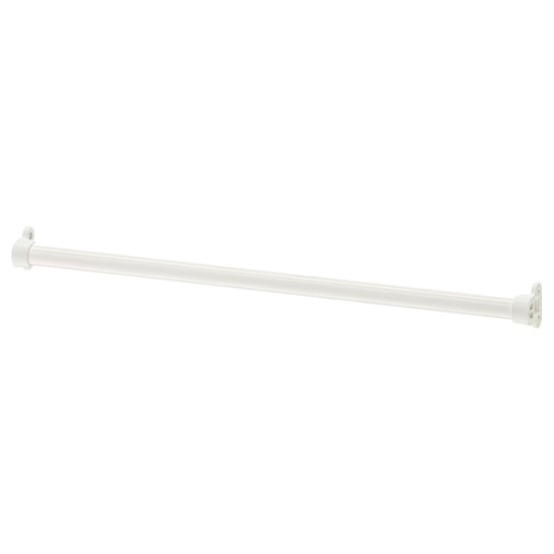 IKEA Komplement white clothes rail 29 1/2in long | Conspec Limited Berm