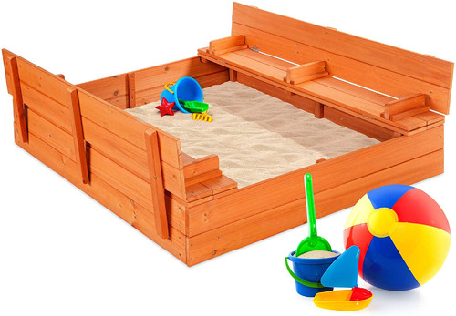 Best Choice large wooden sandbox | Conspec Limited Berm