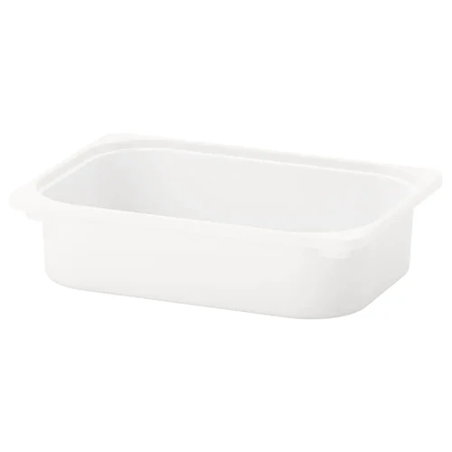IKEA Trofast white storage bins 16½in x 11¾in x 4in deep | Conspec ...