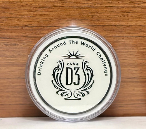 Club D3 Drink Around The World Challenge Coin | Club D3