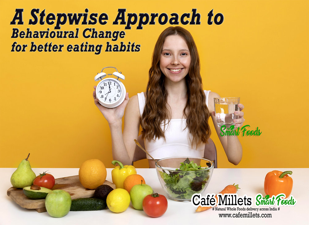 A Stepwise Approach to Behavioural Change for better eating habits