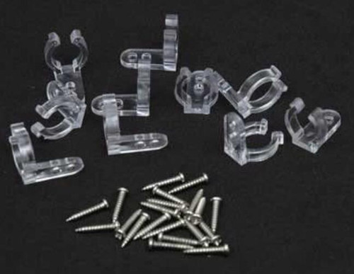 Mounting Clip With Screw For 120V LED 1/2" Rope Light, Pack of 30 ...