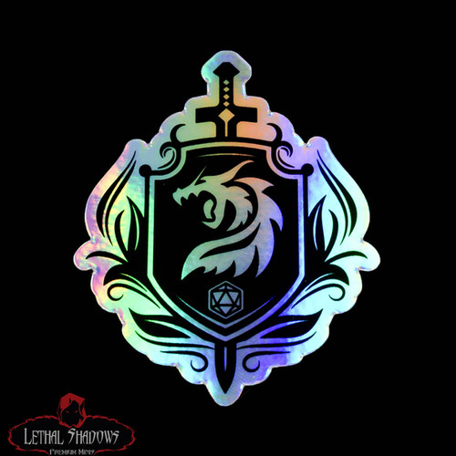 RPG Crest Sticker (Holo) | Lethal Shadows